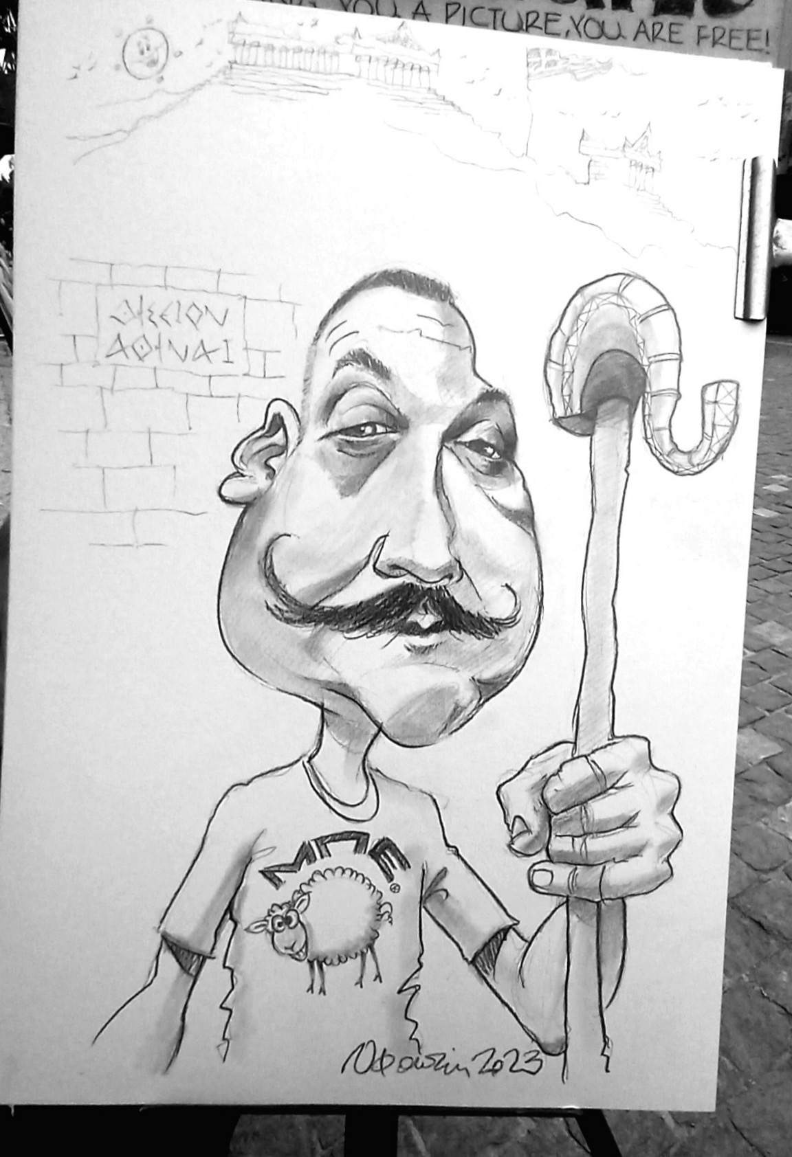 Realistic Caricatures by George Yfantis - Βαμβακού